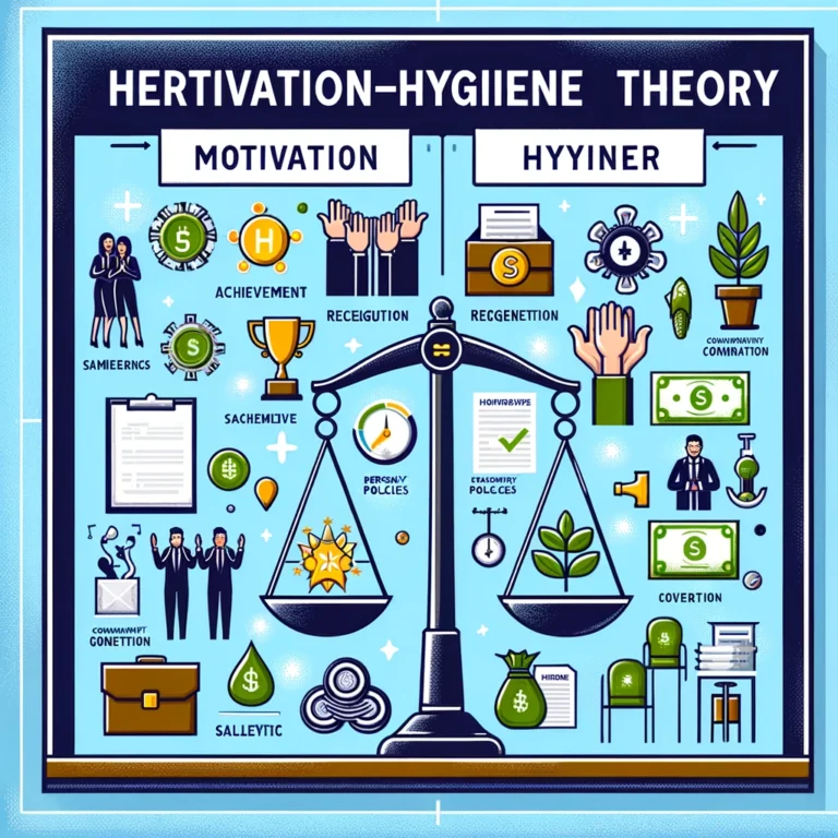 Herzberg’s motivation-hygiene theory - Top Study Guide | RevisionTown