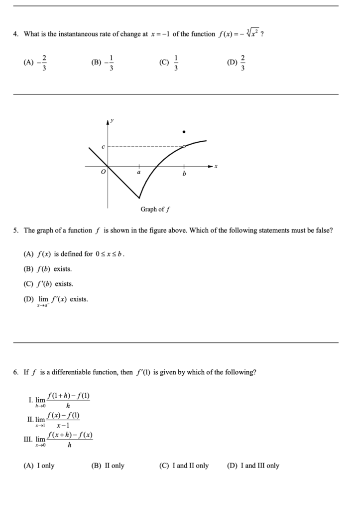 Definition of Derivatives and the Power Rule – RevisionTown