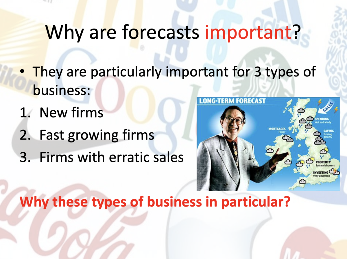 Cash Flow Forecasting Presentation Notes – RevisionTown