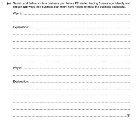 ECR Paper 2 (Business Studies 0450) – RevisionTown