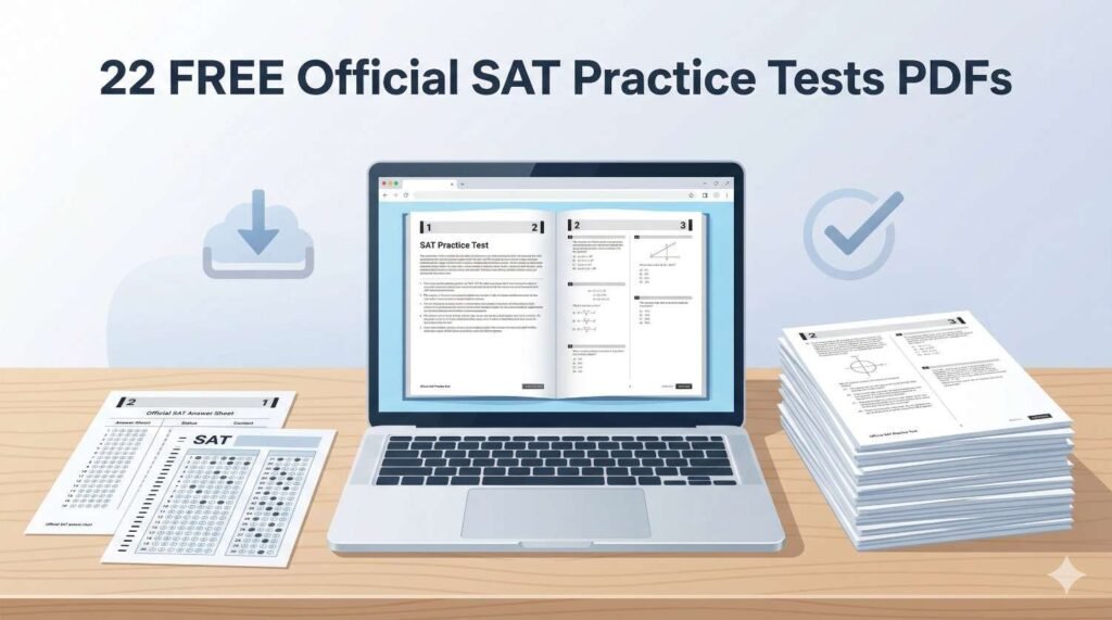 Printable SAT Practice Test PDFs: 22 FREE Official Tests – RevisionTown