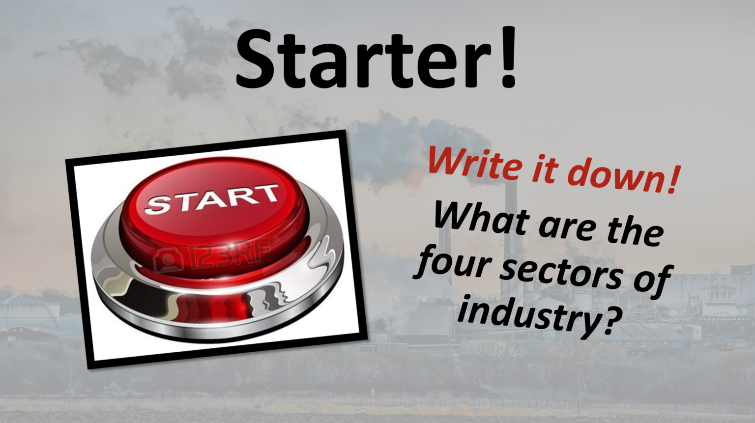 Industry Geography – Factors Affecting Industry Location | RevisionTown ...