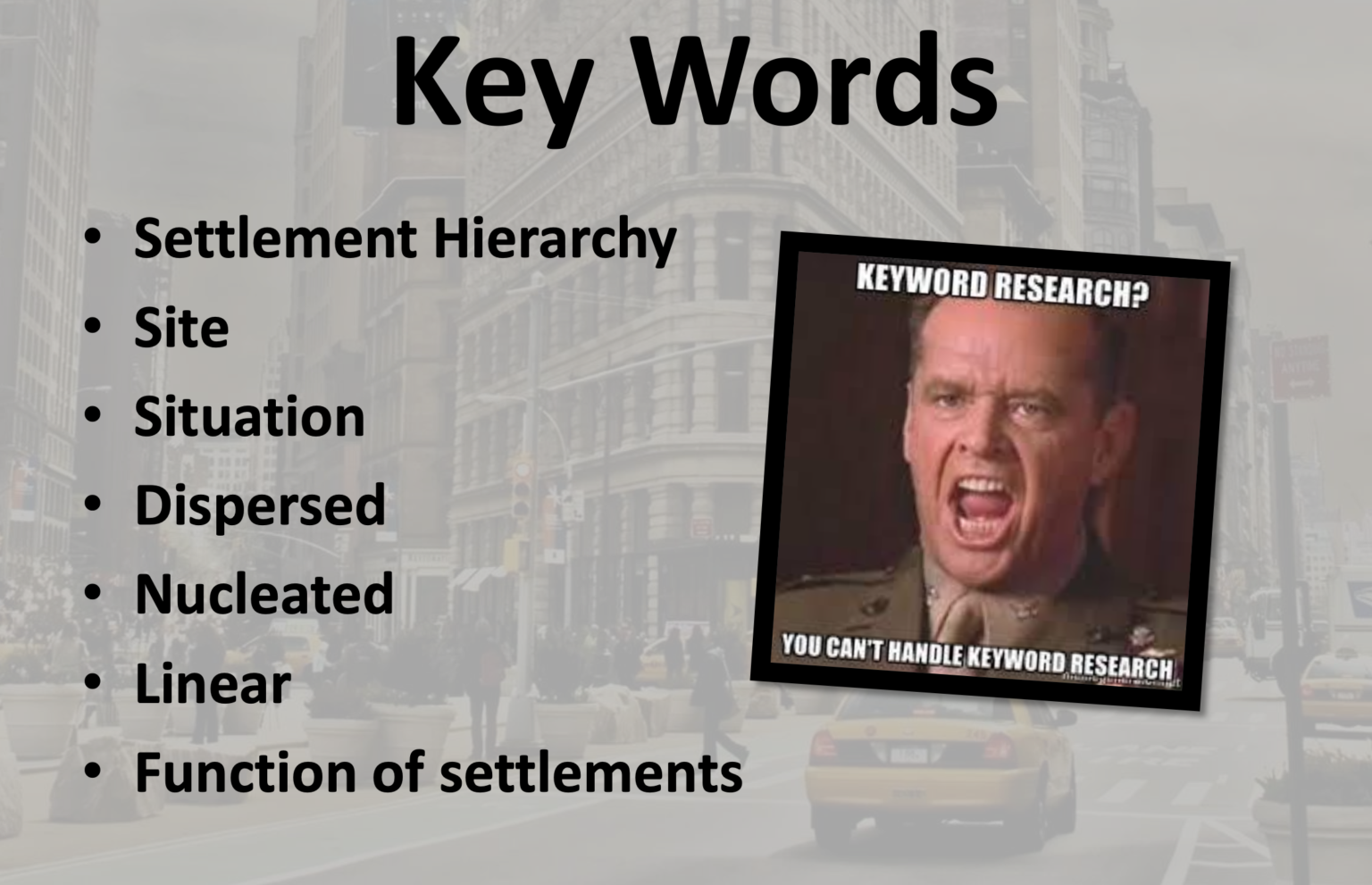 Settlement Geography – IGCSE & IB Notes | RevisionTown