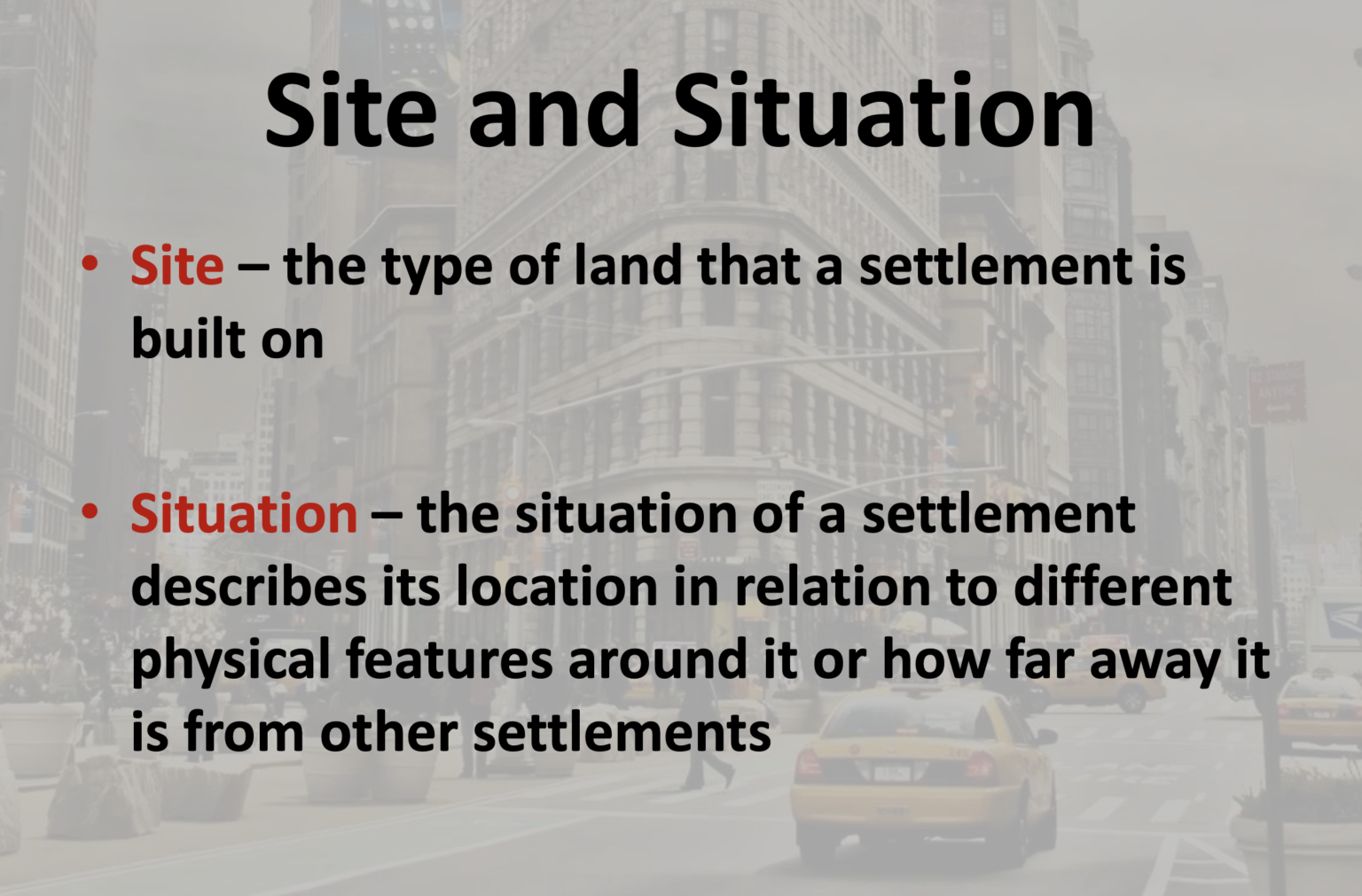 Settlement Geography – IGCSE & IB Notes | RevisionTown – RevisionTown
