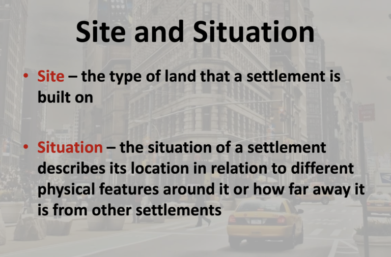 Settlement Geography – IGCSE & IB Notes | RevisionTown – RevisionTown