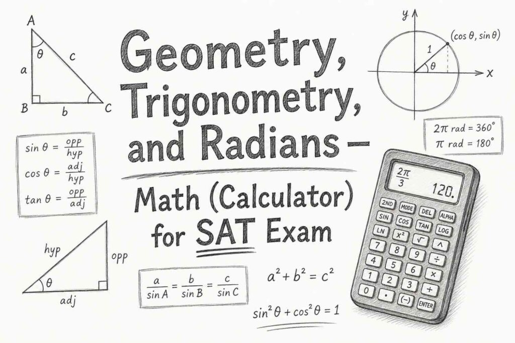 Geometry, Trigonometry, and Radians – Math (Calculator) for SAT Exam ...
