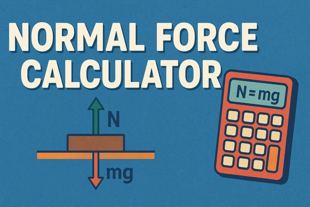 Normal Force Calculator - Top Study Guide | RevisionTown
