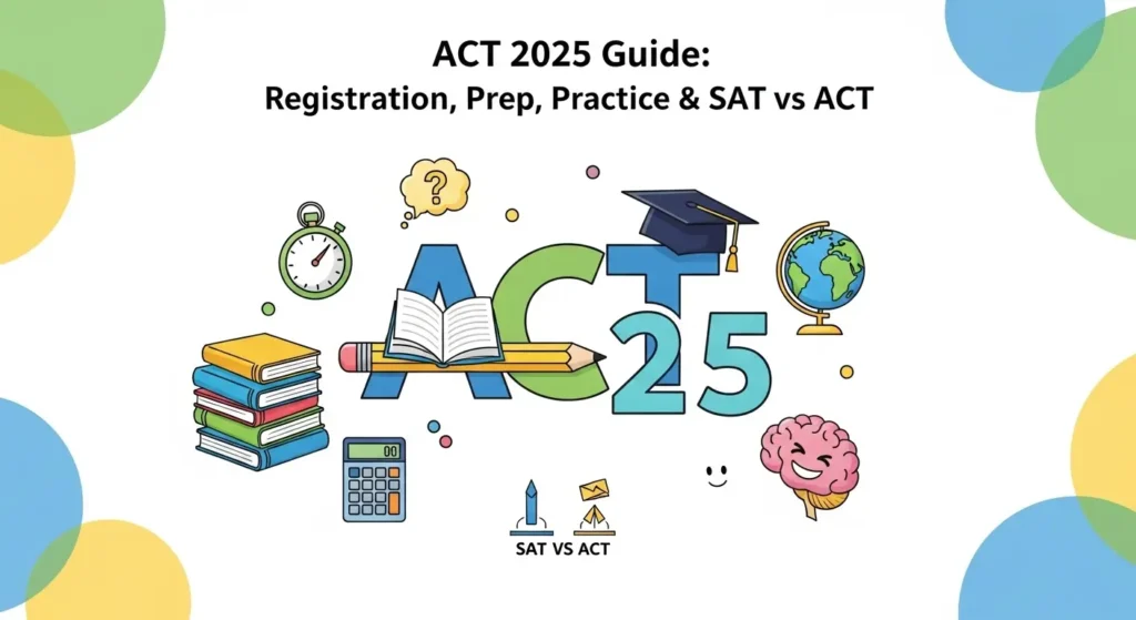 ACT 2025 Guide: Registration, Prep, Practice & SAT vs ACT - Top Study ...