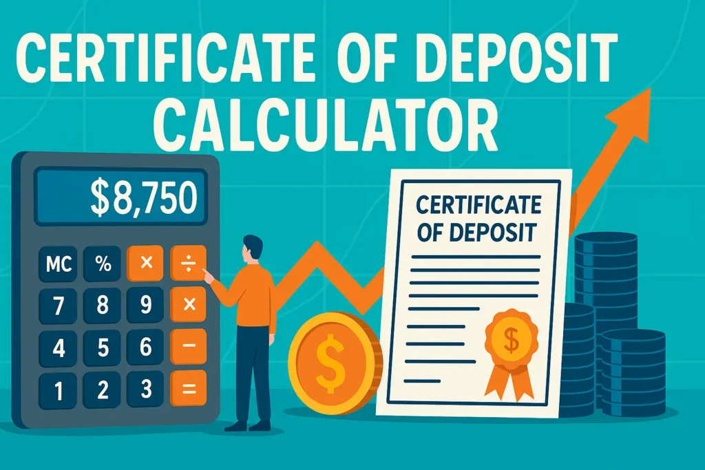 Certificate of Deposit Calculator - Top Study Guide | RevisionTown