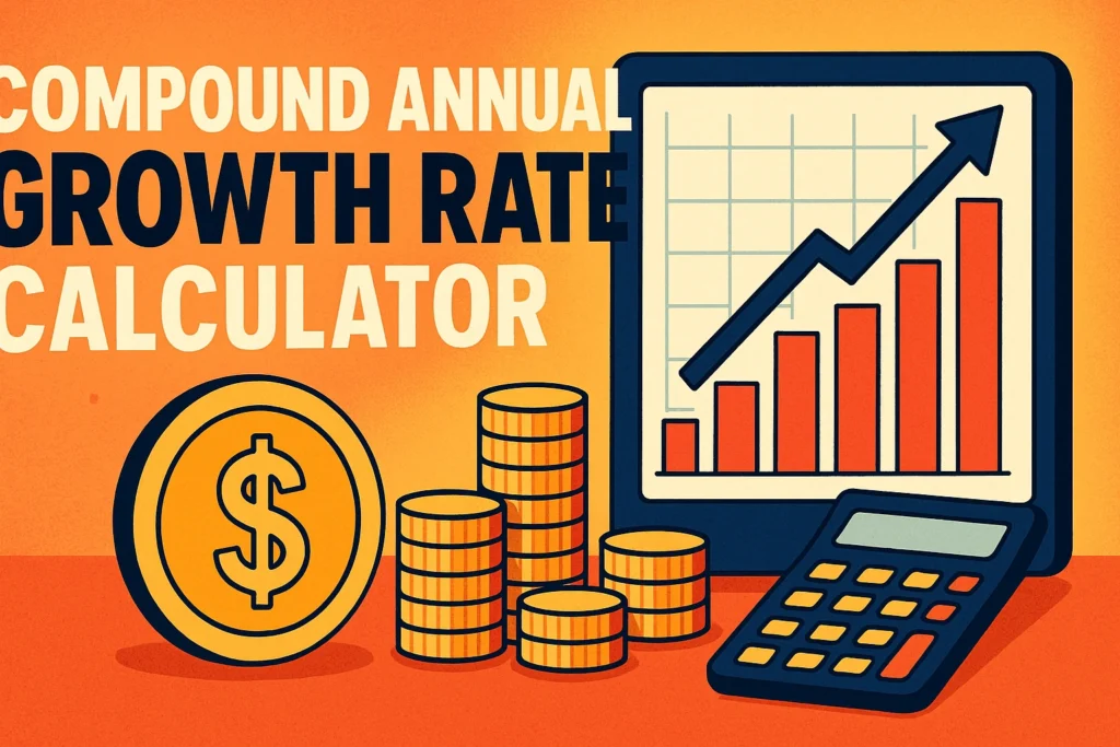 Compound Annual Growth Rate Calculator – RevisionTown