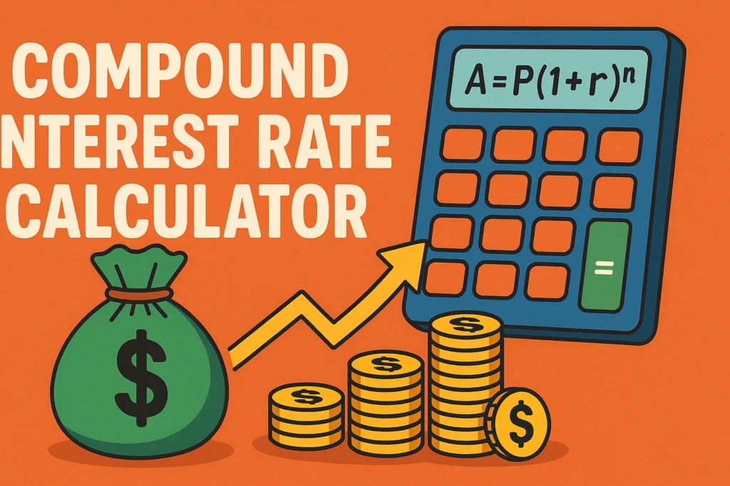 Compound Interest Rate Calculator - Top Study Guide | RevisionTown