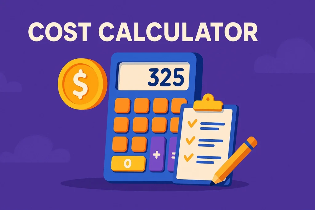 Cost Calculator - Top Study Guide | RevisionTown