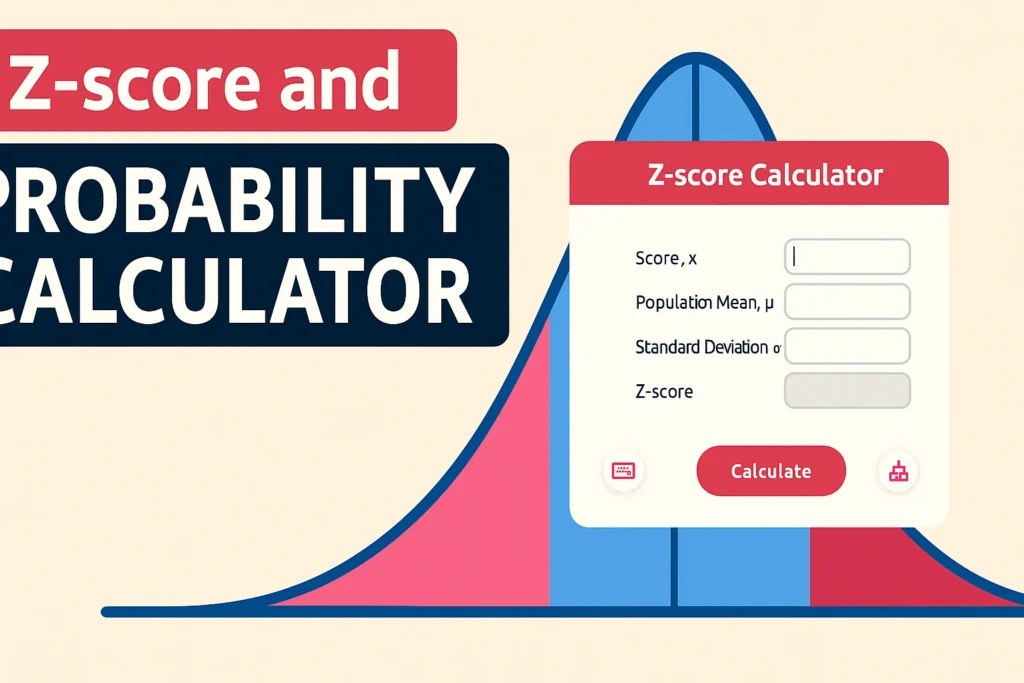 Z-Score and Probability Calculator: Complete Statistical Tool - Top Study Guide | RevisionTown