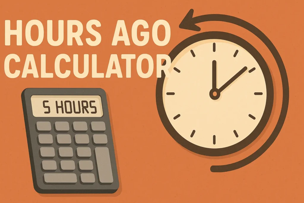 Hours Ago Calculator - Top Study Guide | RevisionTown